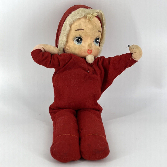 Unbranded | Toys | Vintage Pose Doll Pixie Elf Japan Stockinette ...
